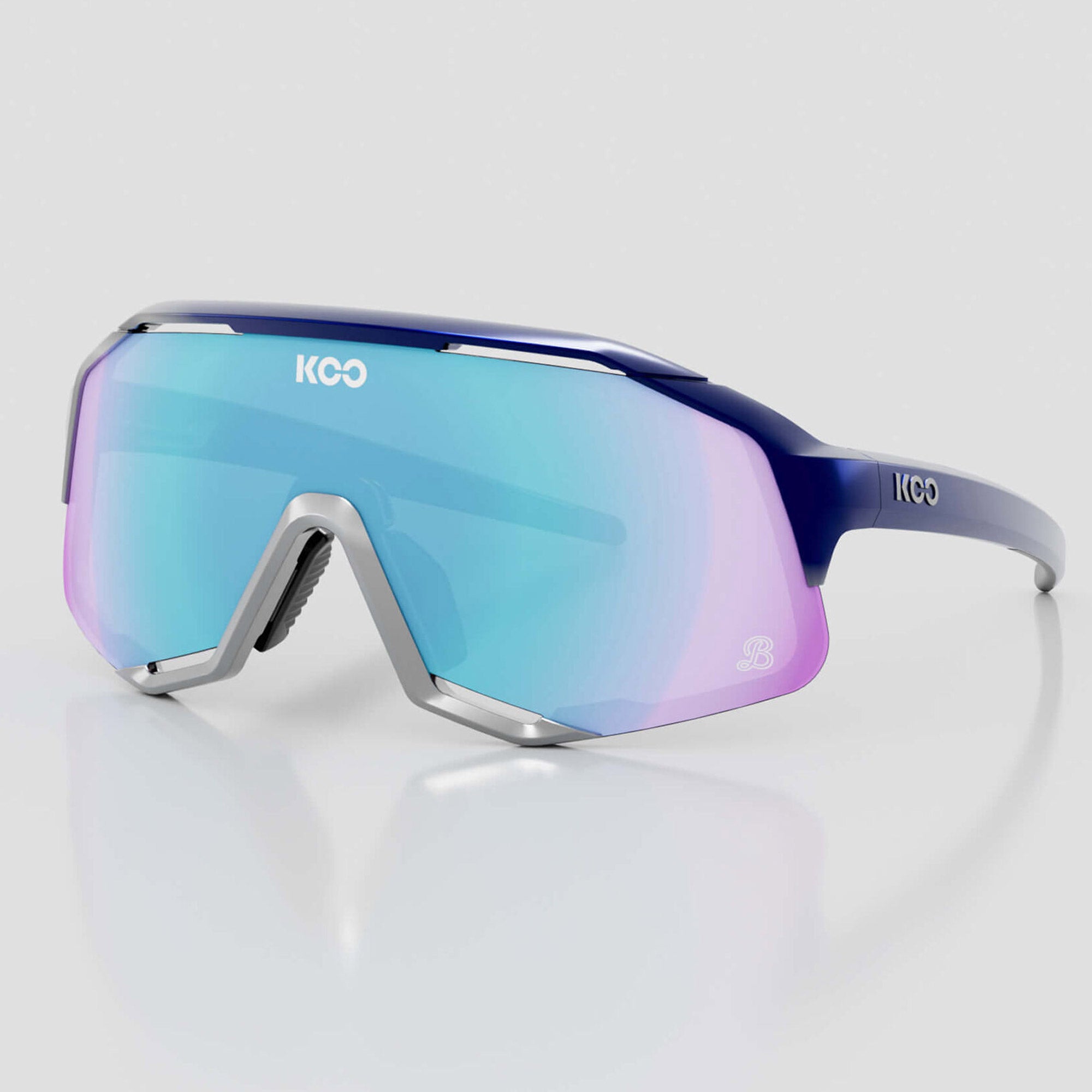 Koo Demos Red Bull Bora-Hansgrohe Blue/Silver with Turquoise Mirror Le ...