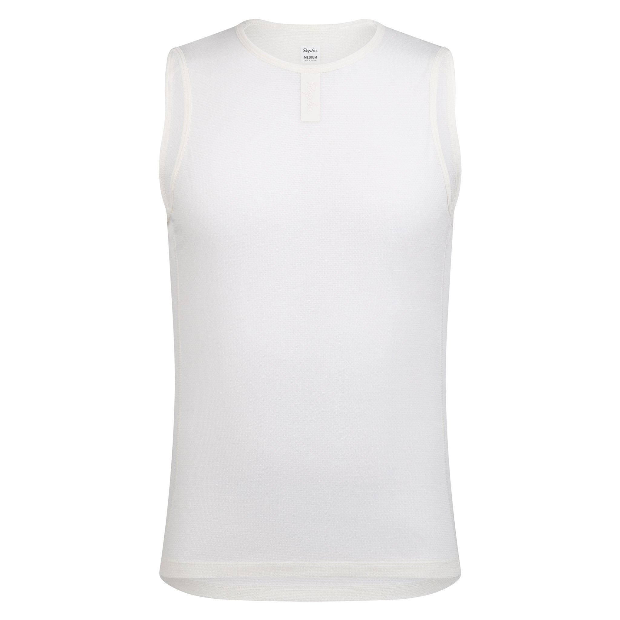 Rapha Men's Merino Lightweight Base Layer Sleeveless Cream / White ...