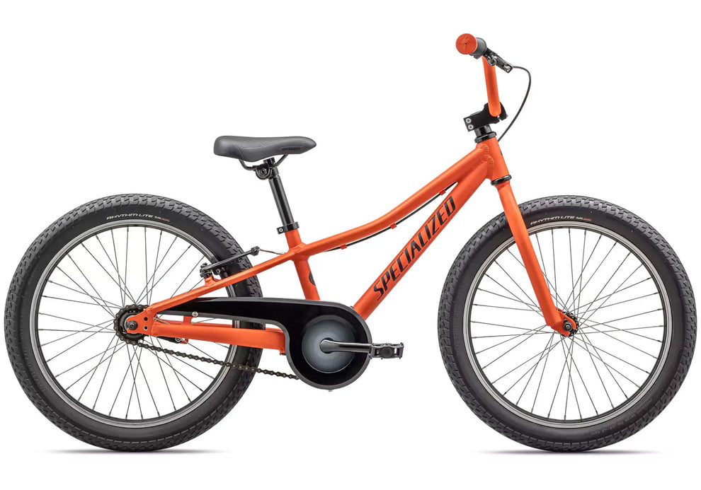 Specialized Riprock Coaster 20", Satin Fiery Red/Dark Navy - Rider hei ...