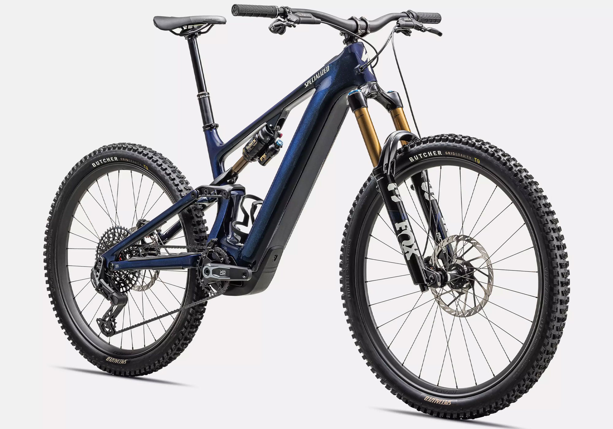 2025 Specialized Turbo Levo 4 Pro Electric Mountain Bike, Gloss Blue O ...