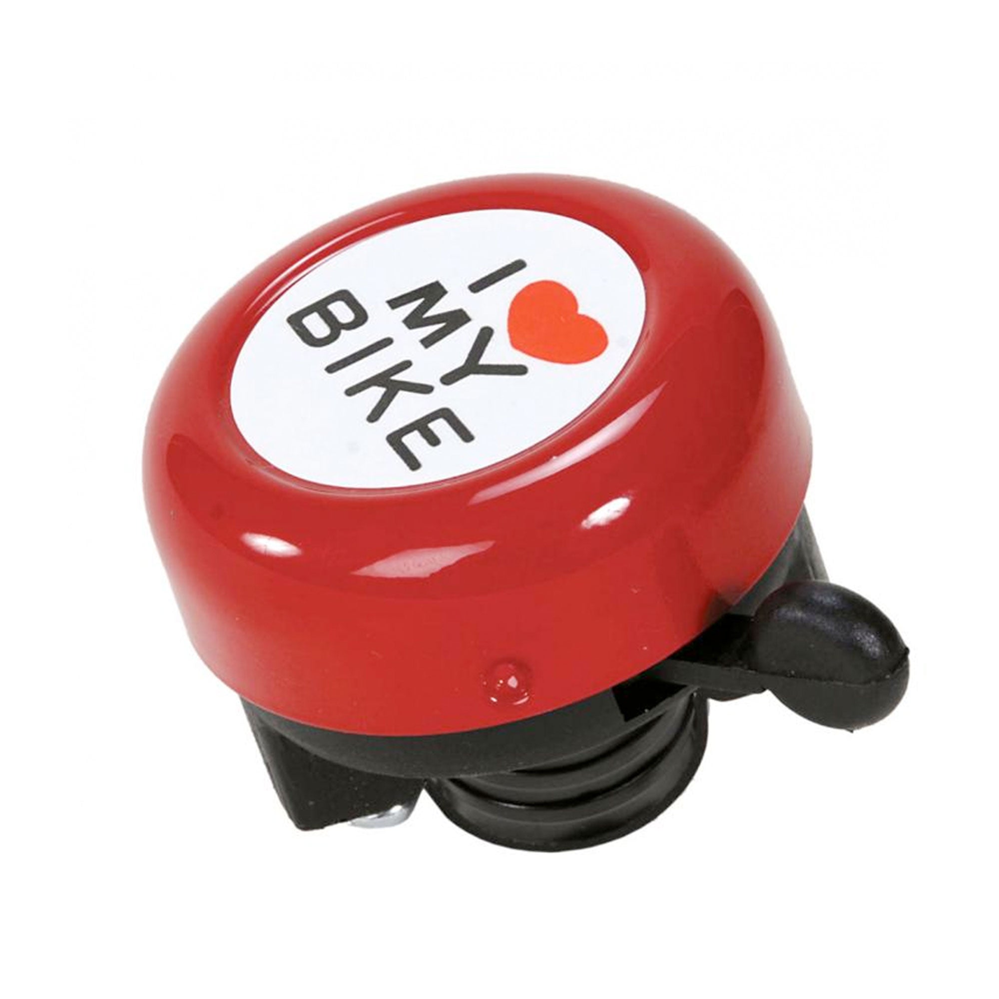 Rex, I Love My Bike Bell, Red – woolyswheels.com.au